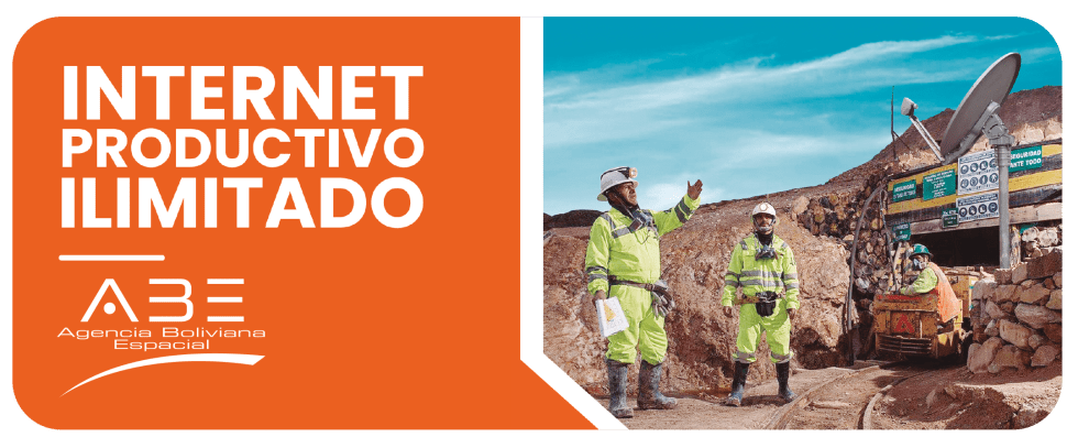 Internet productivo ilimitado | Agencia Boliviana Espacial